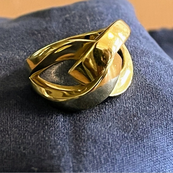 Jewelry | 1k Gold Knot Ring | Poshmark